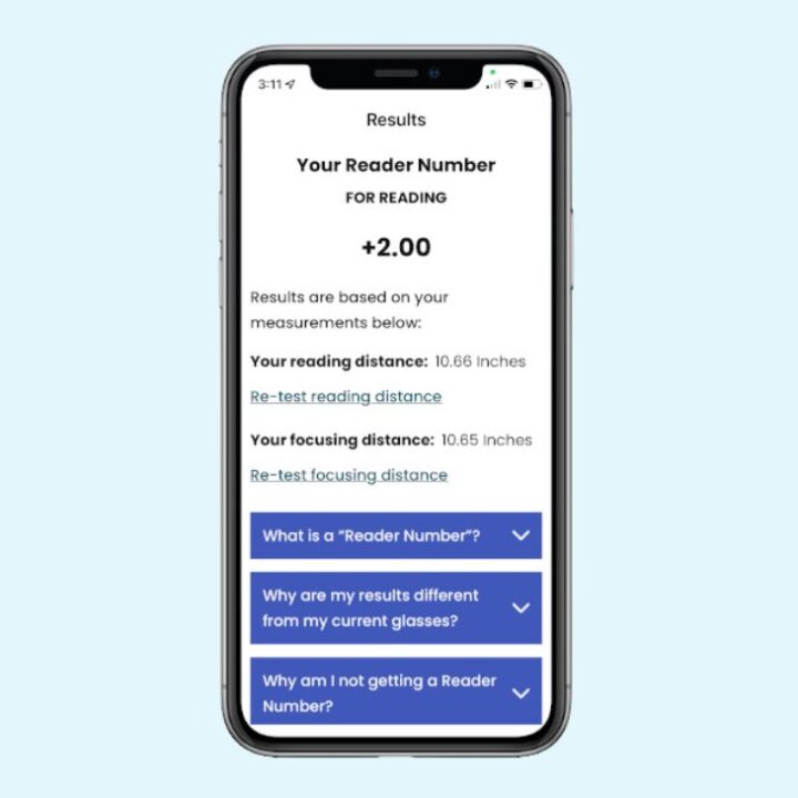 EyeQue MyReaderNumber - Innovative Vision Solutions